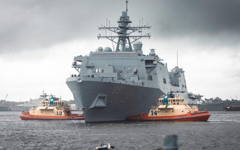 U.S. Navy Secures $10B Contract to Bolster Amphibious Fleet Amid ...