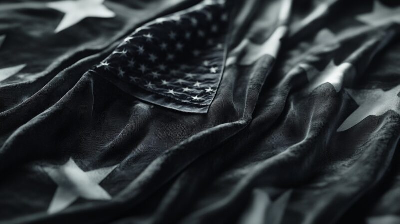 Black and Grey American Flag Meaning - A Complete Guide - NSIN